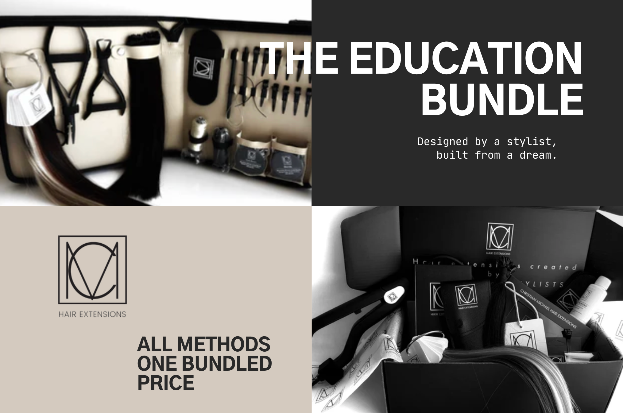 THE EDUCATION BUNDLE – Christian Michael Hair Extensions